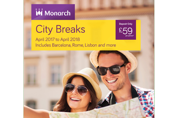 Monarch Holidays unveils first city breaks brochure - In Depth